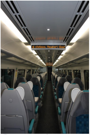 TrainFX HD, Full Colour, LCD Passenger Information Displays - TrainFX